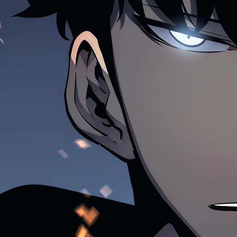 Shadow Monarch | Night Hunter Jinwoo | Solo Shadow PFP | Abyssal Aura ...