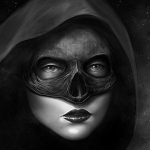 Download Mask Dark Woman PFP
