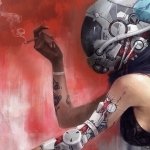 Download Sci Fi Cyborg PFP