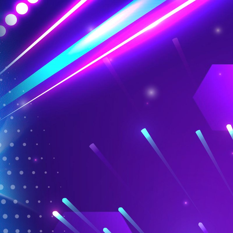 Neon Soccer Icon Avatar