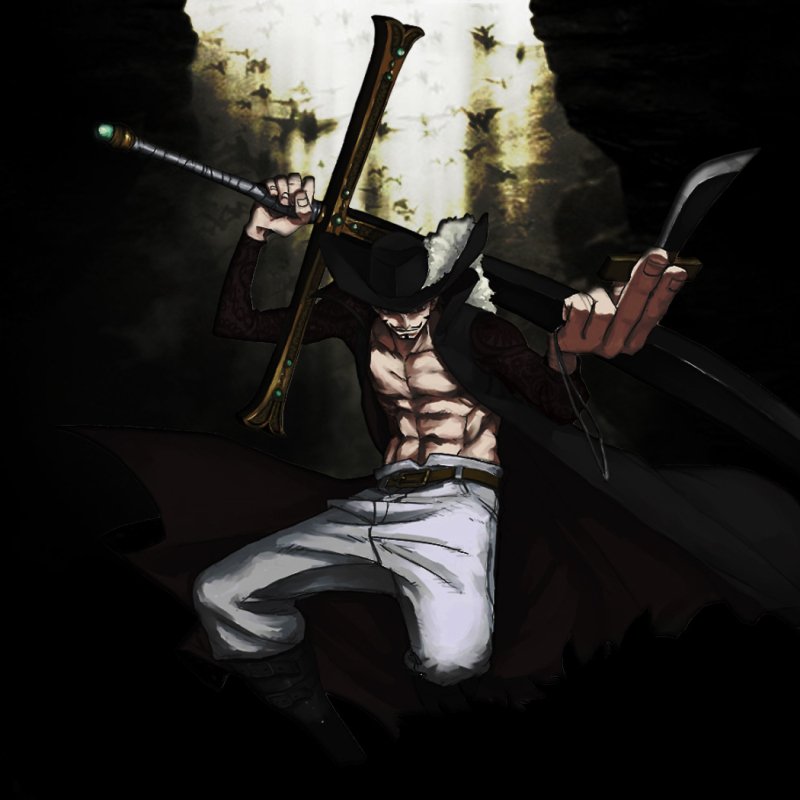 Download Anime One Piece Dracule Mihawk PFP
