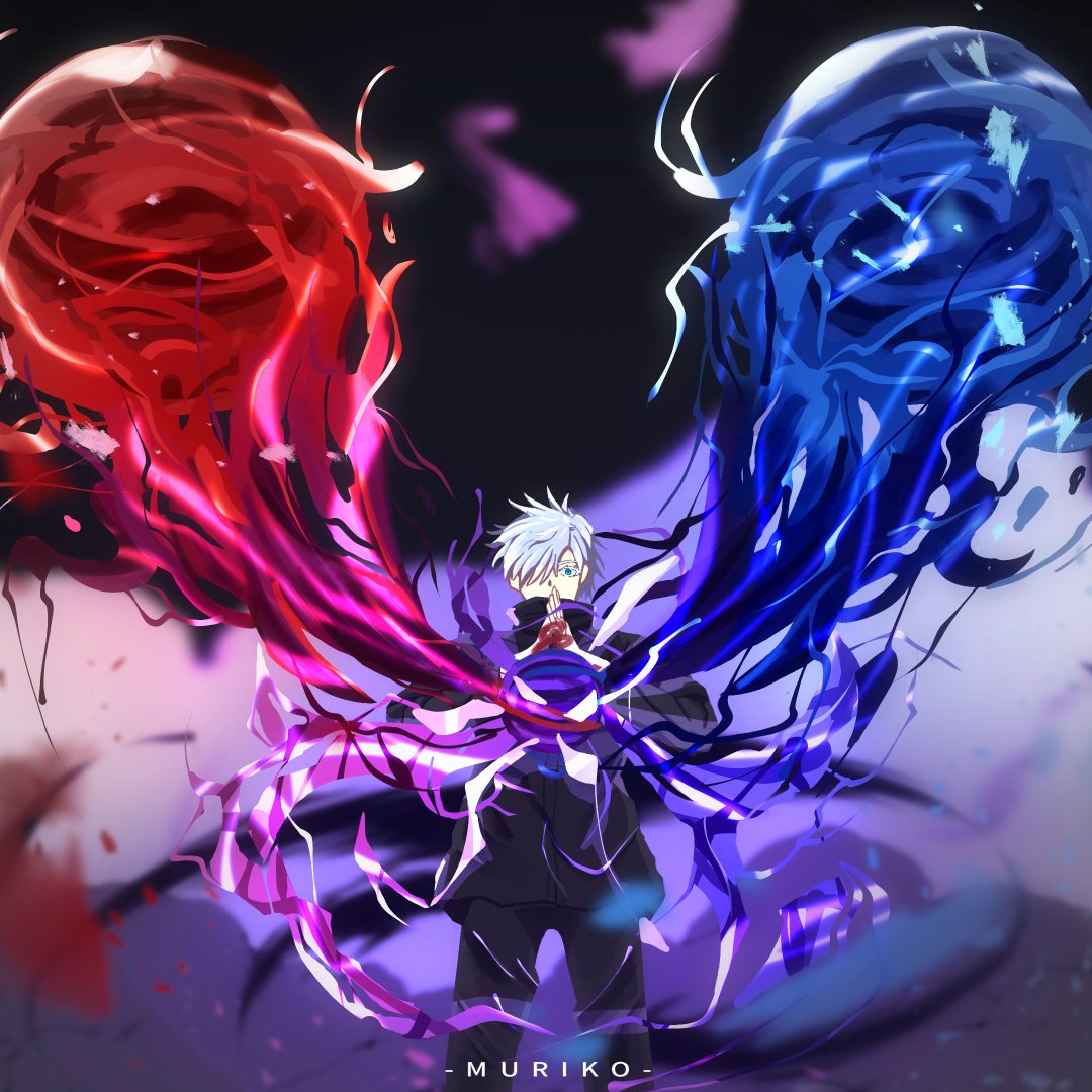 Satoru Gojo Aura Clash – Jujutsu Kaisen Anime Avatar