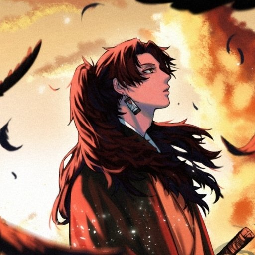 Demon Slayer Essence: Striking Anime Avatar from Kimetsu no Yaiba