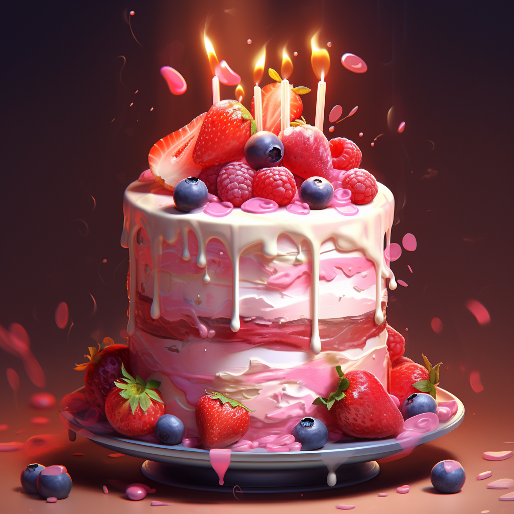 Scrumptious Birthday Cake Avatar by robokoboto