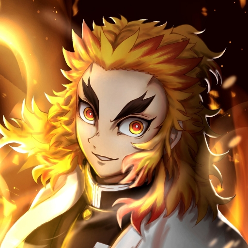 Download Kyojuro Rengoku Anime Demon Slayer: Kimetsu No Yaiba PFP