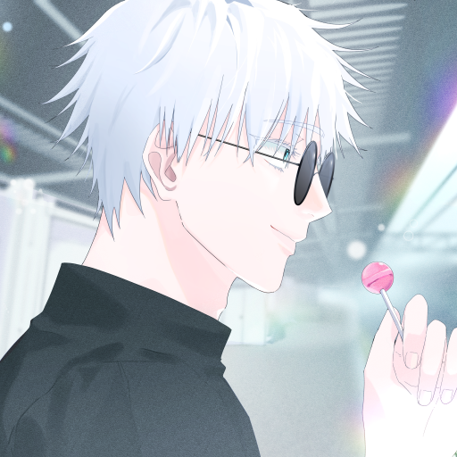 Gojo Satoru Anime Aura – Jujutsu Kaisen Profile Avatar