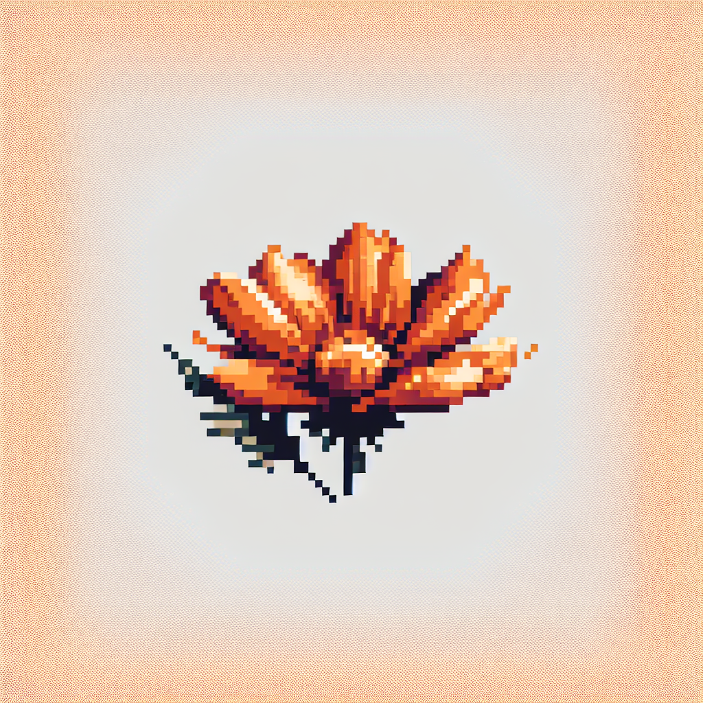 Orange Flower PFP