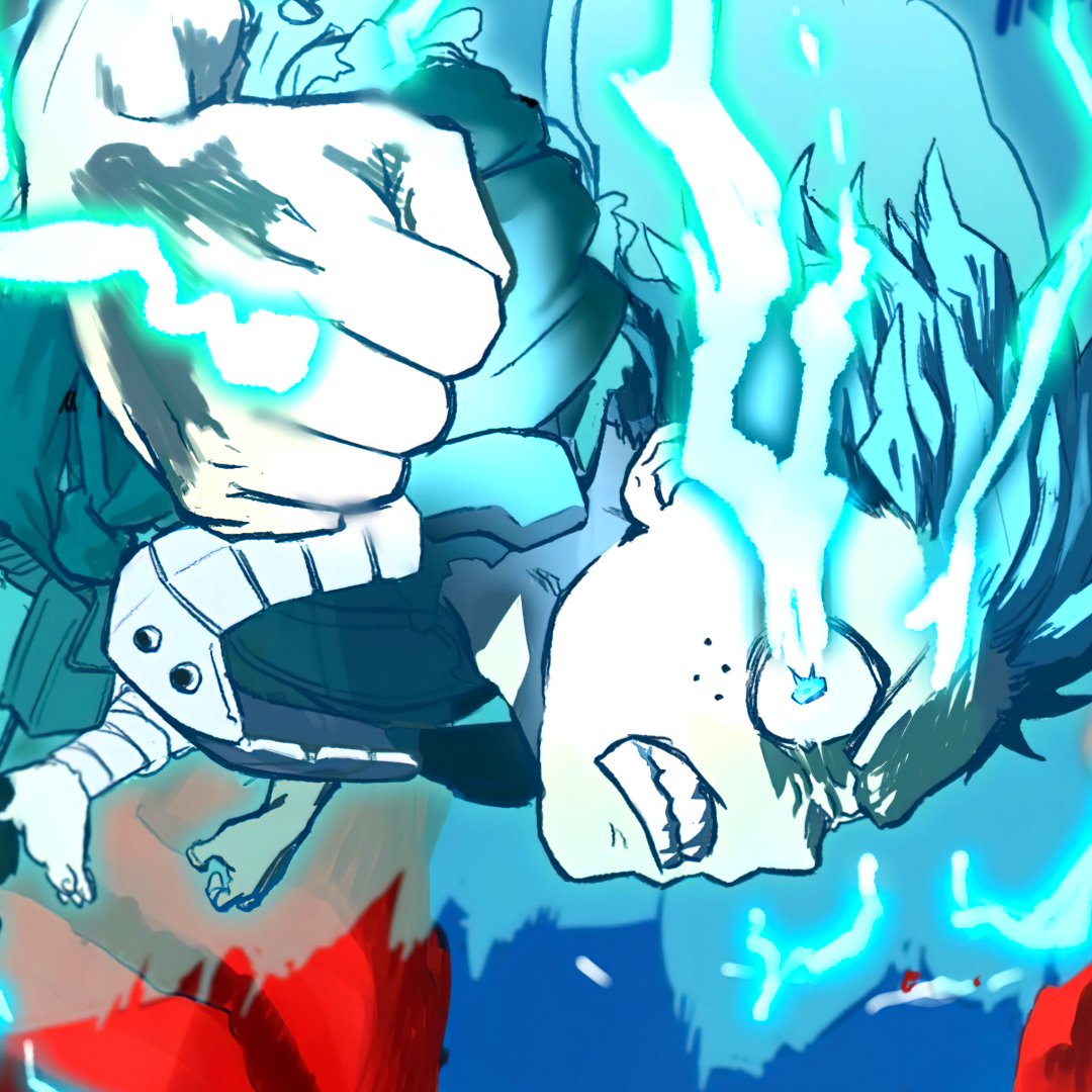 Izuku Midoriya in Lightning Charge | My Hero Academia Avatar