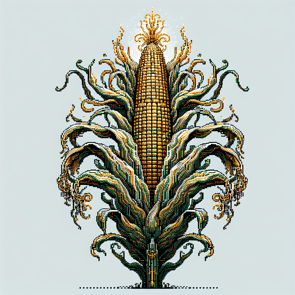 Golden Maize Majesty Claim your majestic corn avatar today! by ...