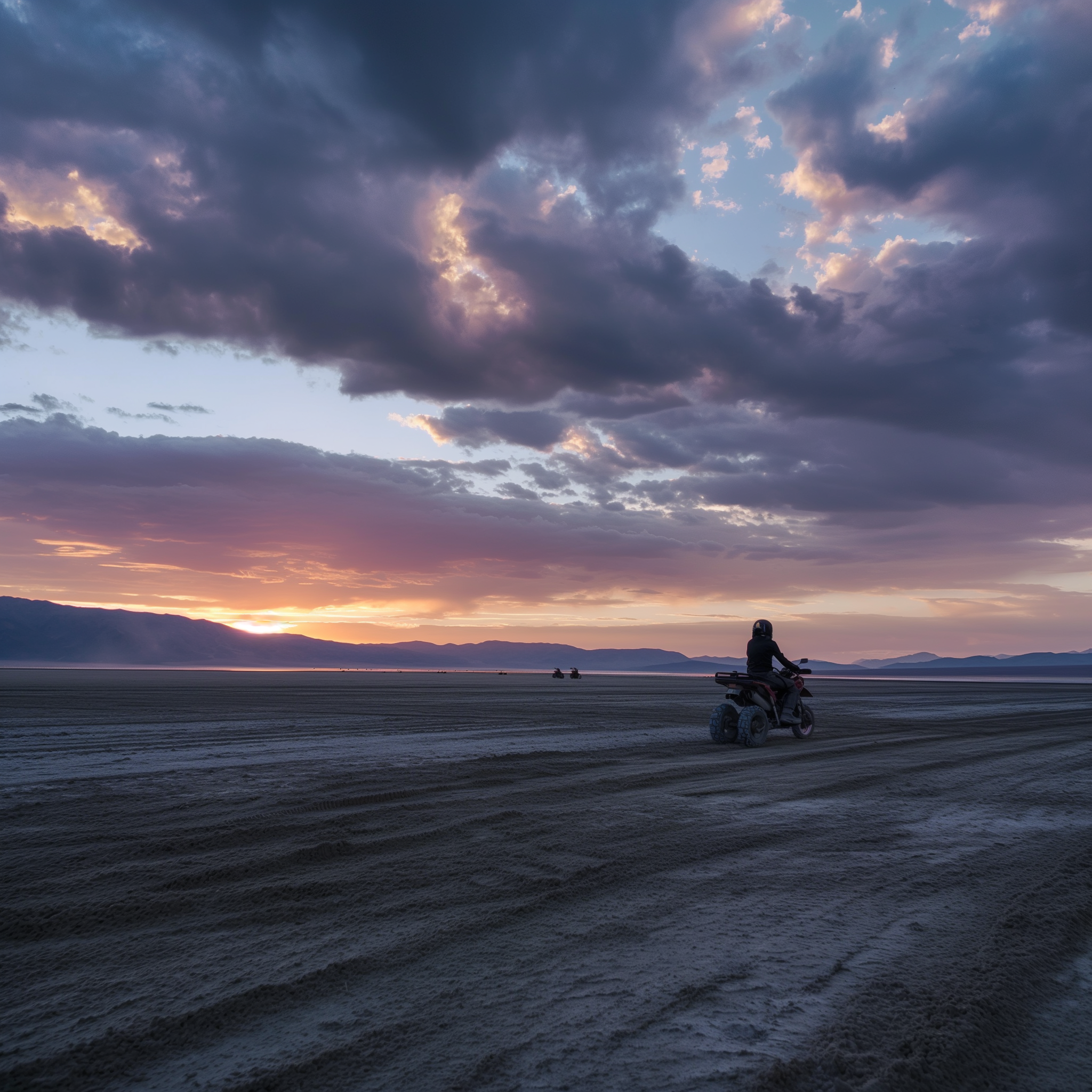 Dramatic Sunset Quad Ride Avatar