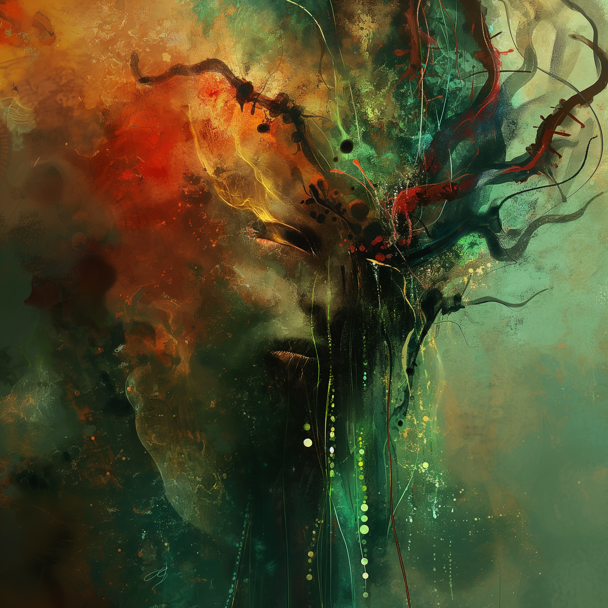 Abstract Artistic Avatar Design