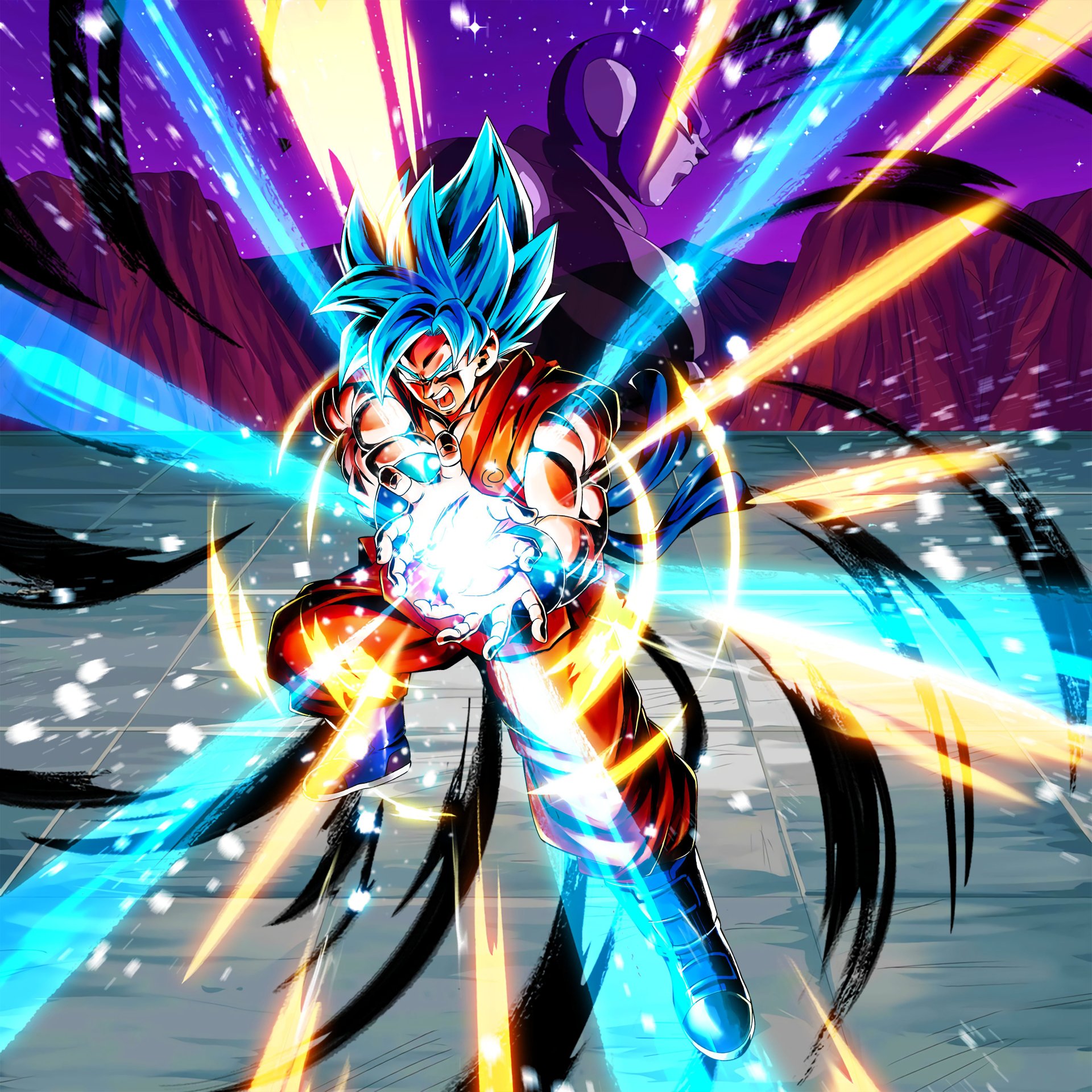 Super Saiyan Blue Goku Kamehameha - Dragon Ball Legends Avatar