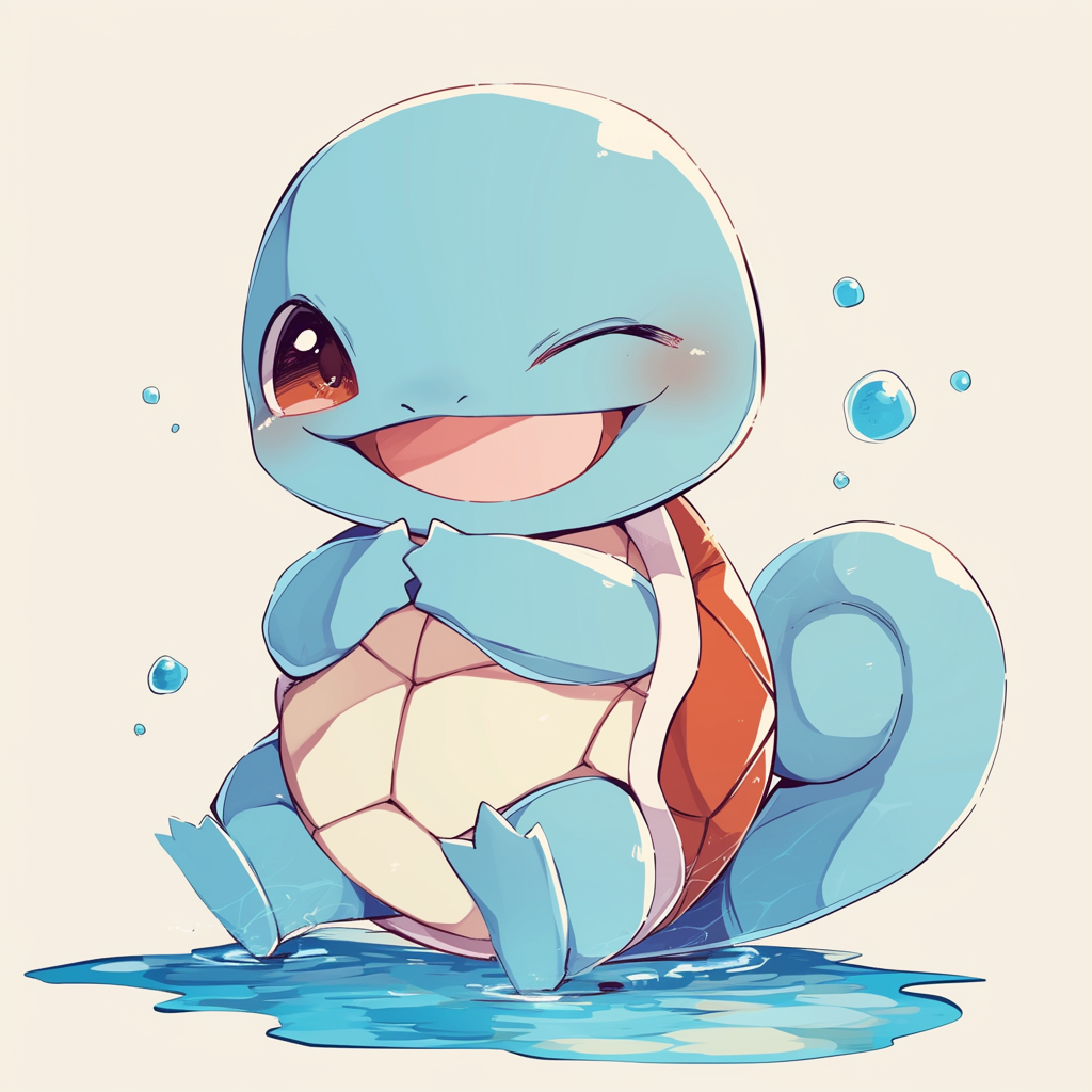 Choose Cheerful Squirtle! by robokoboto