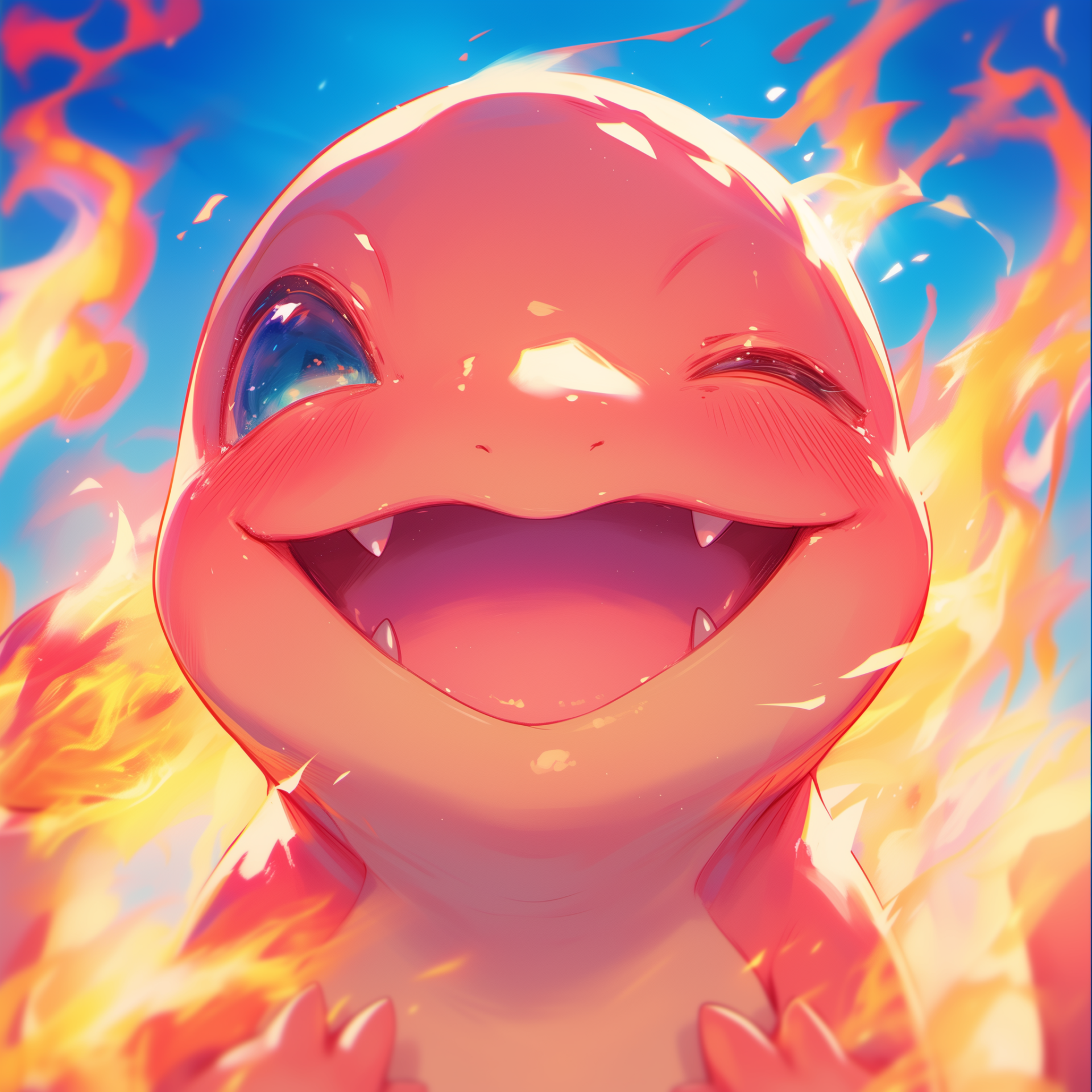 Charmander Avatar: Fiery Pokémon Delight by CelestialCanvas