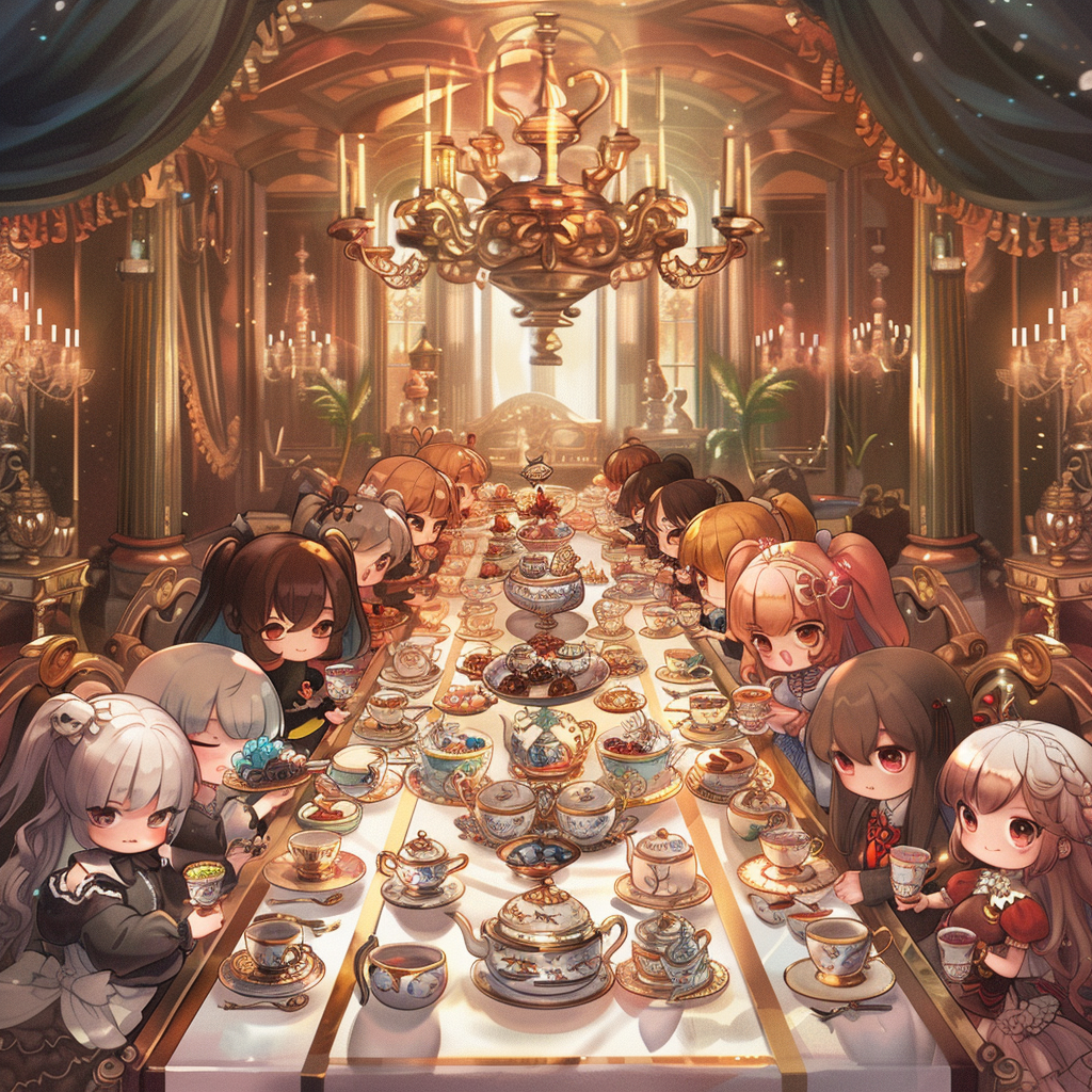 Elegant Teacup and Teapot Ensemble Avatar by RyMishRy