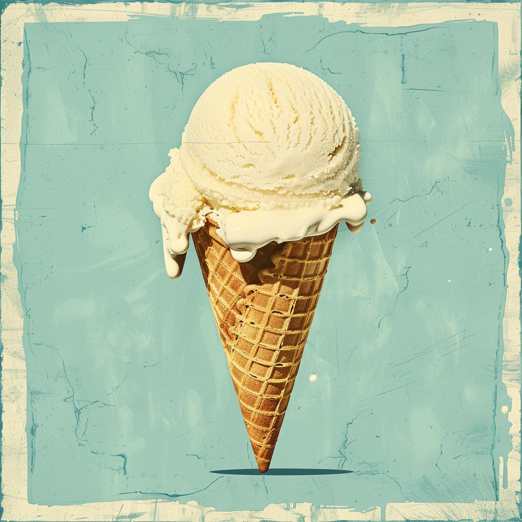 Melting Vanilla Ice Cream Cone Avatar by RyMishRy