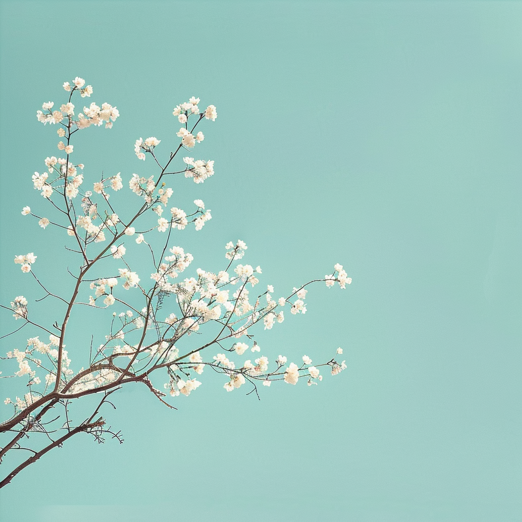 Minimalist Spring Blossom Avatar by RyMishRy