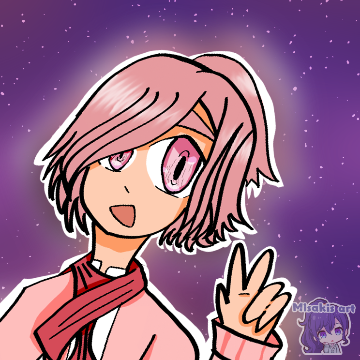 Mitsuba art pfp by K0k3ch3_3d1tz