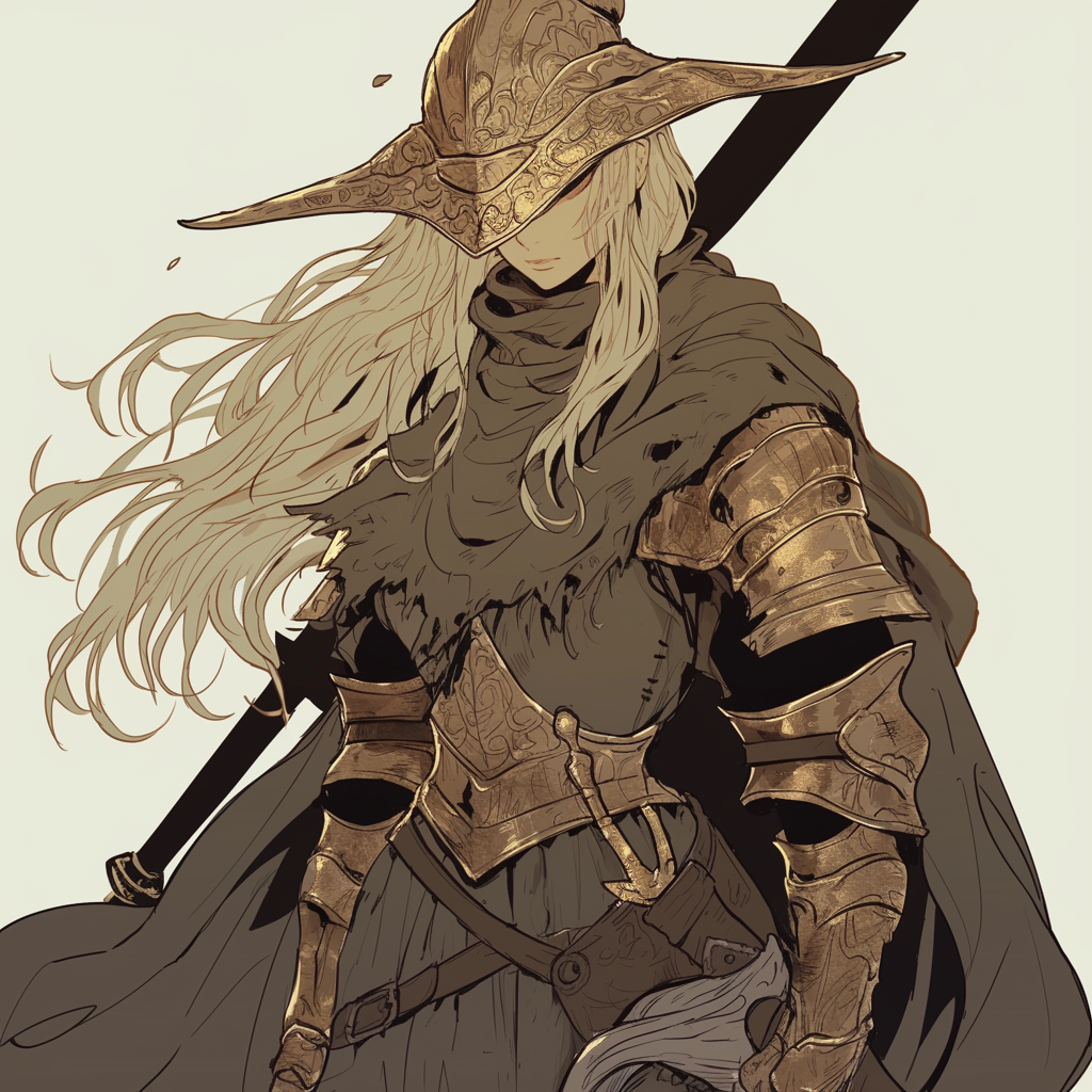 Elden Ring Warrior RPG Avatar by patrika