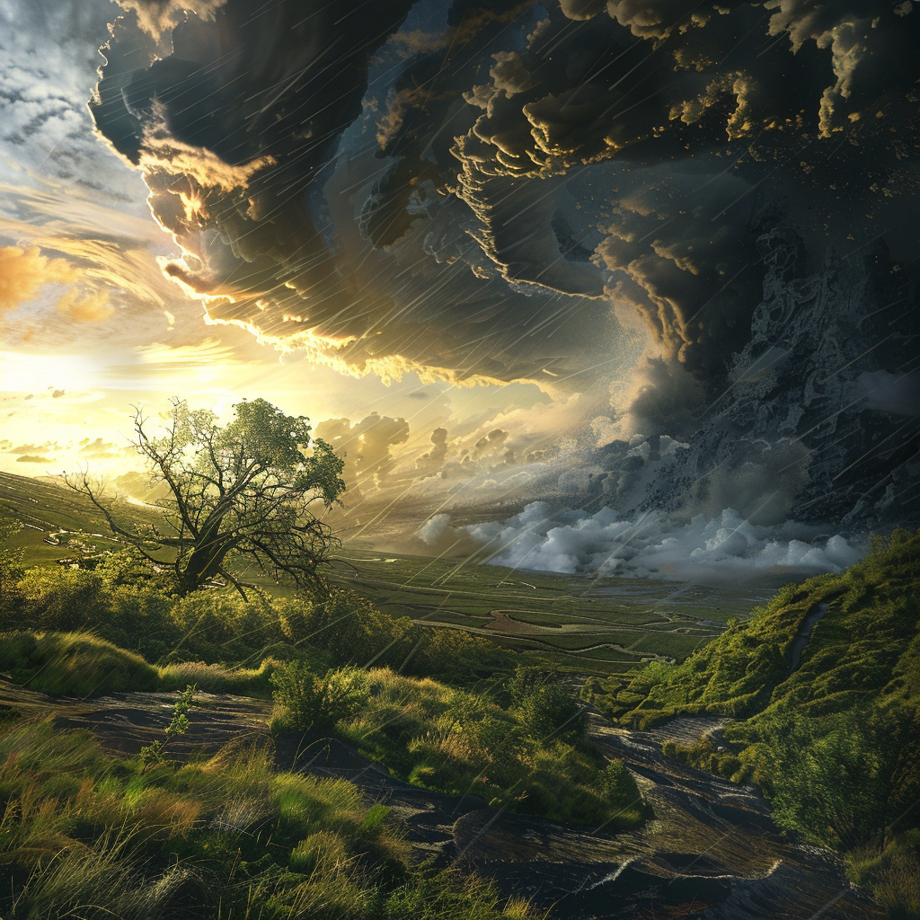 Majestic Hurricane Landscape Avatar by BlueTechWizard