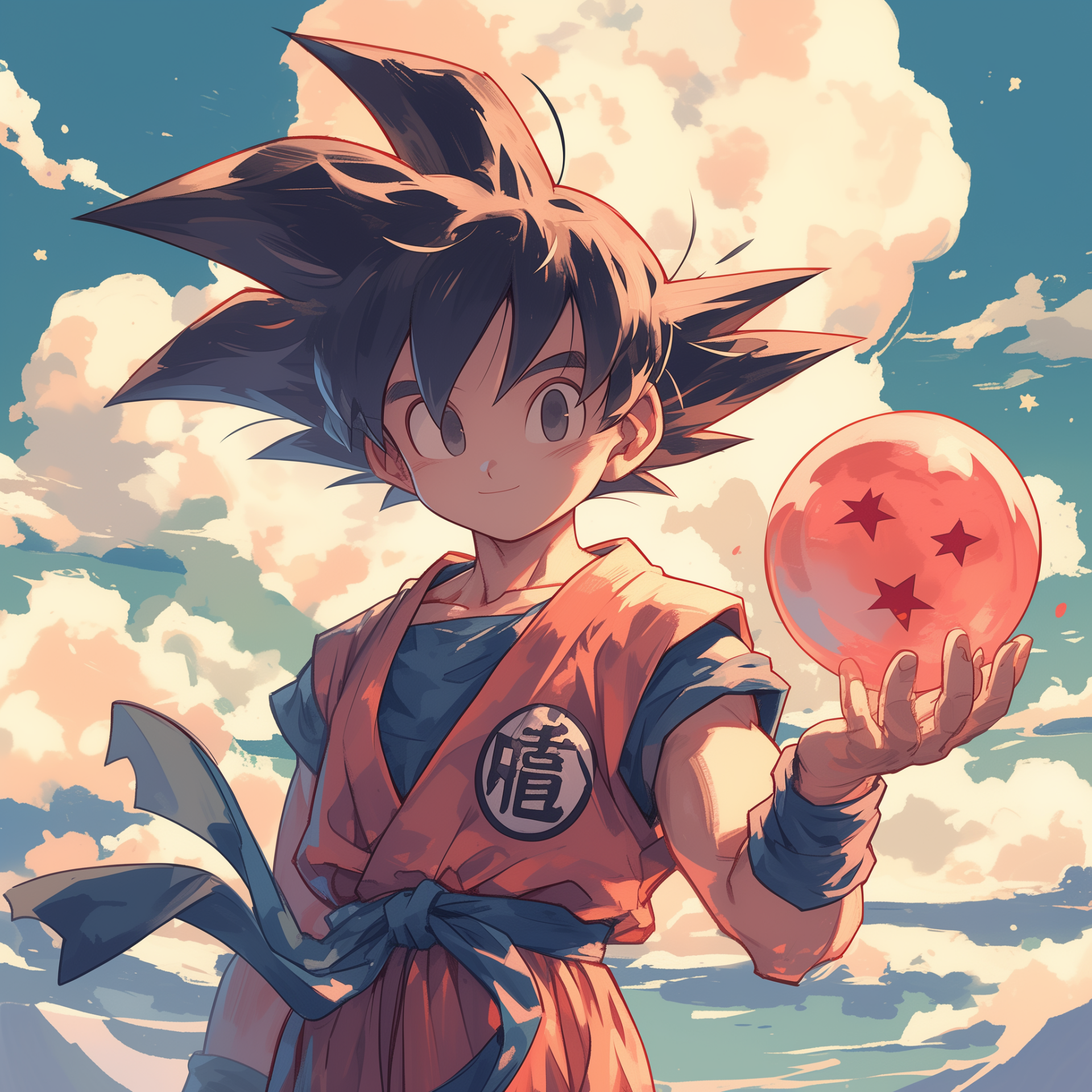 Goku Avatar - Dragon Ball Z Icon by CelestialCanvas