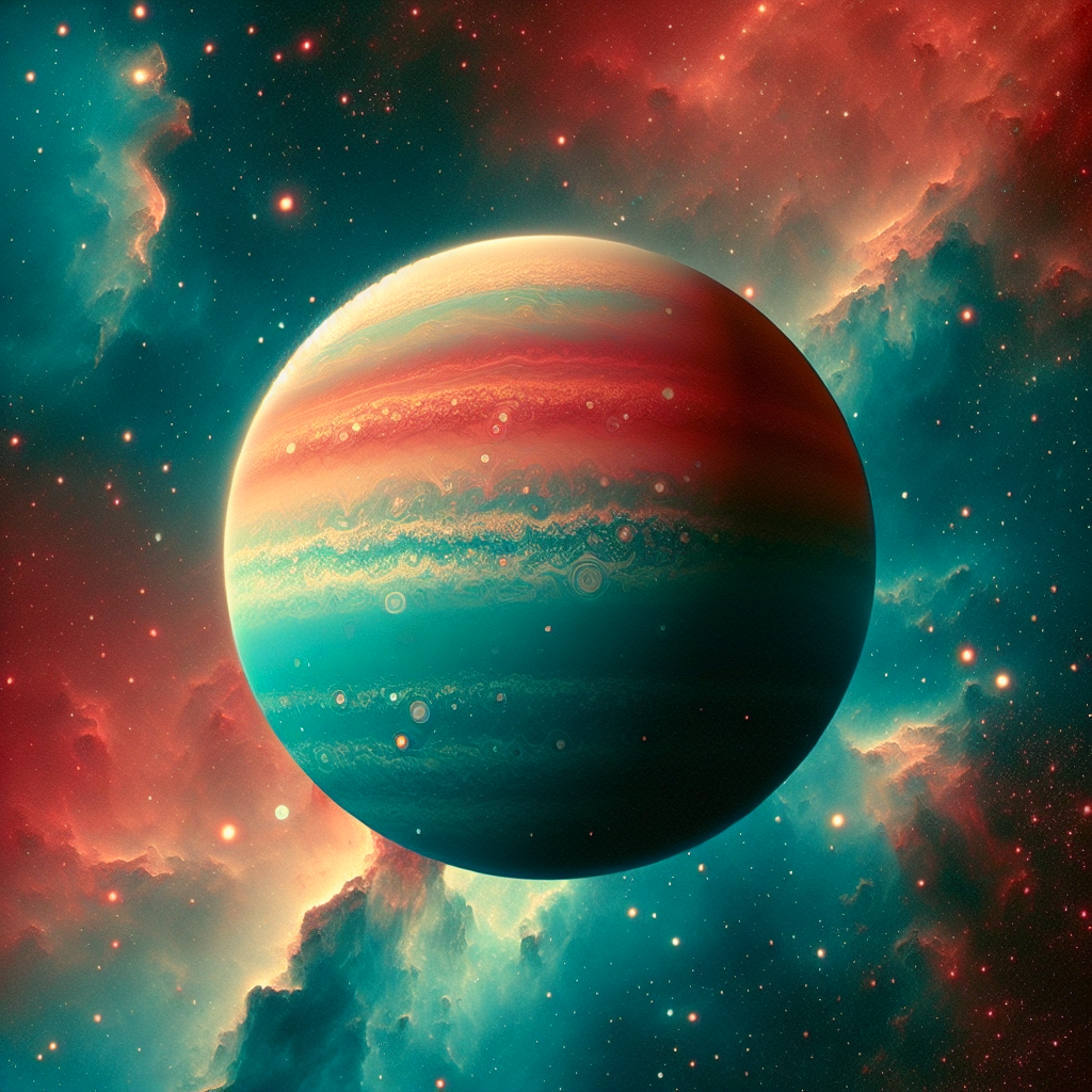 Vibrant Exoplanet Avatar by QuantumCurator