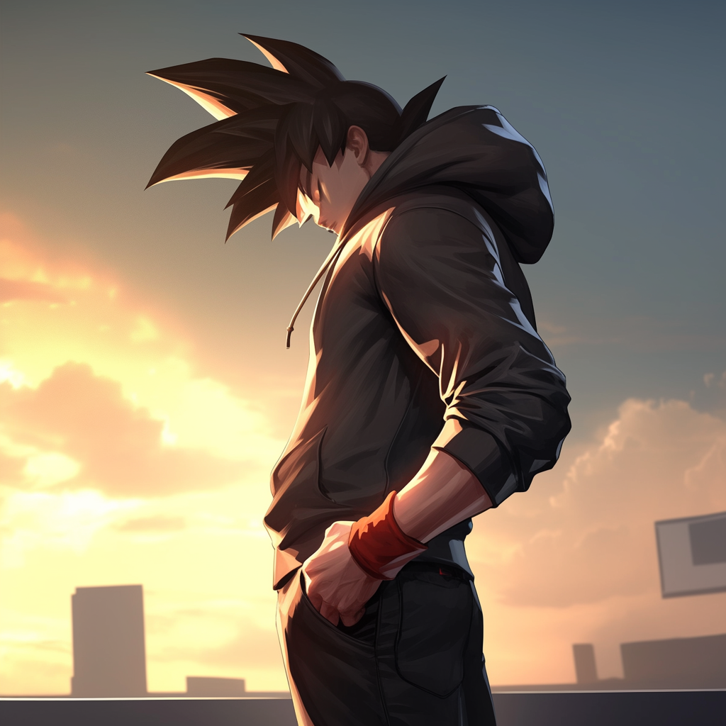 Goku Sunset Avatar by patrika