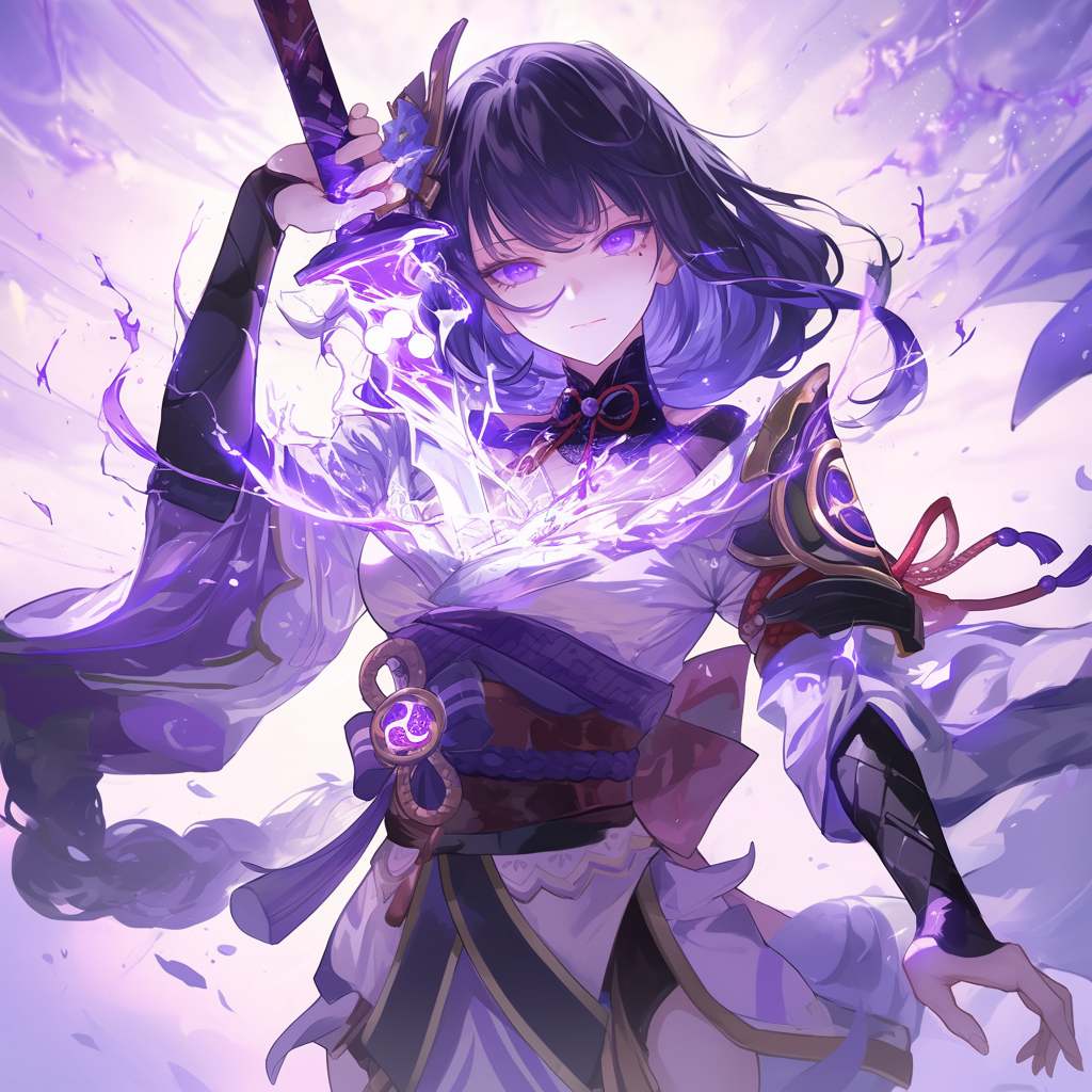 Baal Raiden Shogun Forum Avatar - Genshin Impact by patrika