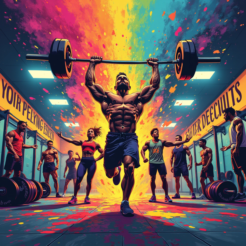 Dynamic Gym Avatar: Unleash Your Strength by QuantumCurator