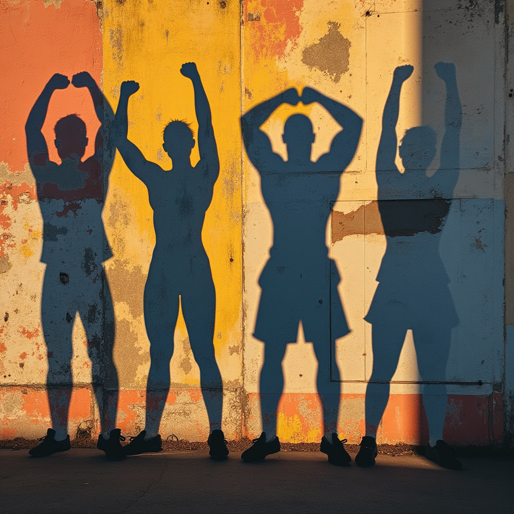 Empowered Shadows: Gym Forum Avatar by QuantumCurator