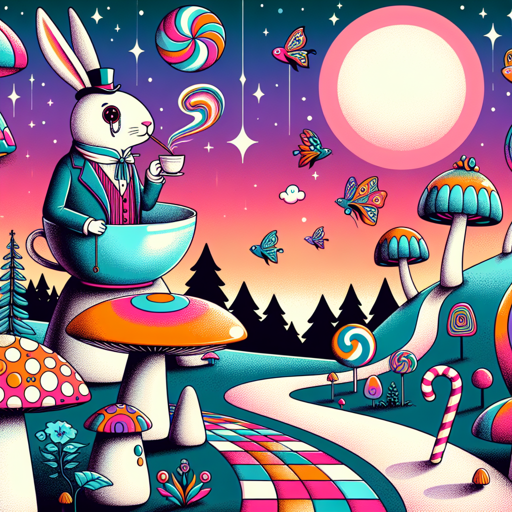Whimsical Wonderland: A Colorful Forum Avatar by QuantumCurator