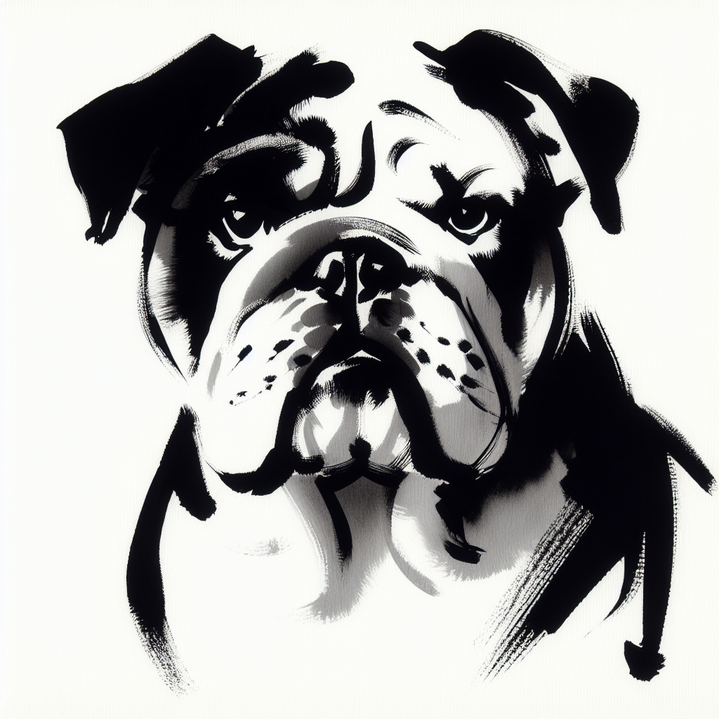 Bold Bulldog Avatar: A Strong Profile Photo Choice by QuantumCurator