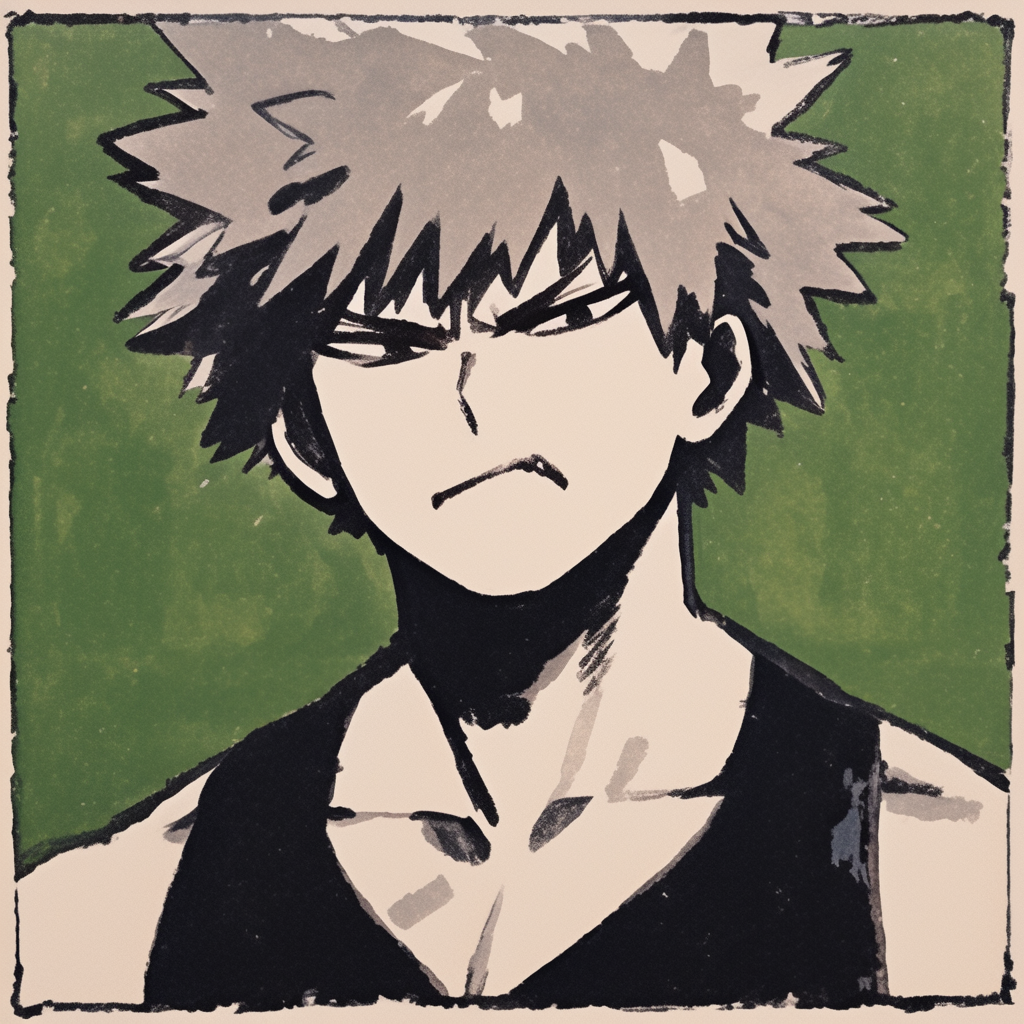 Katsuki Bakugou Rage Avatar - My Hero Academia by patrika