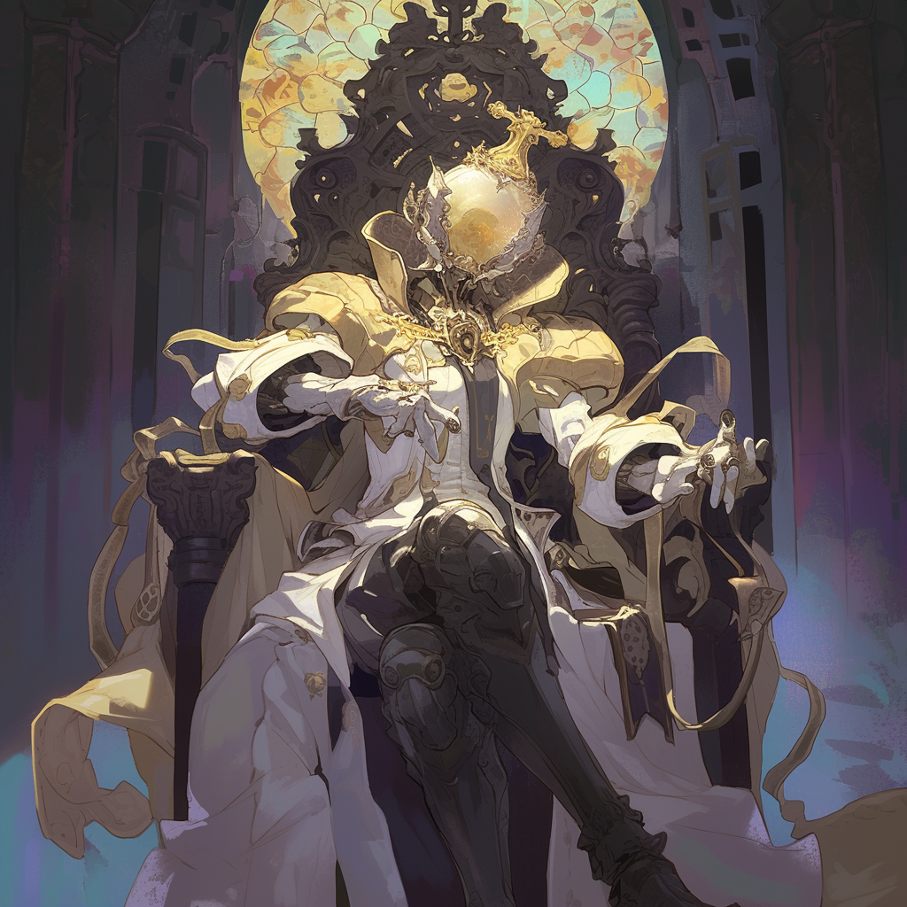 Regal Presence: A Sci-Fi Queen's Avatar by robokoboto