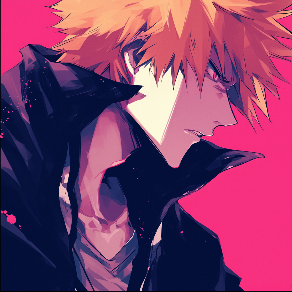 Ichigo Kurosaki - Dynamic Anime Avatar from Bleach by robokoboto