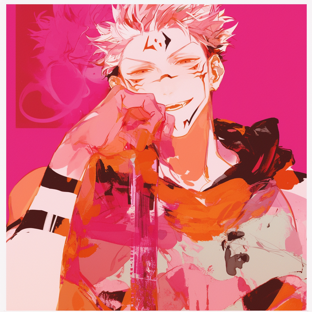 Sukuna from Jujutsu Kaisen – Vibrant Forum Avatar by patrika