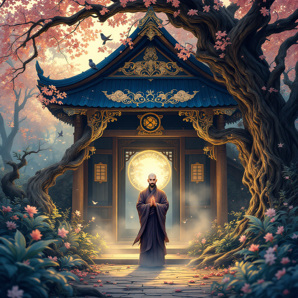 Mystic Dojo Avatar: Embrace the Tranquility Within by QuantumCurator