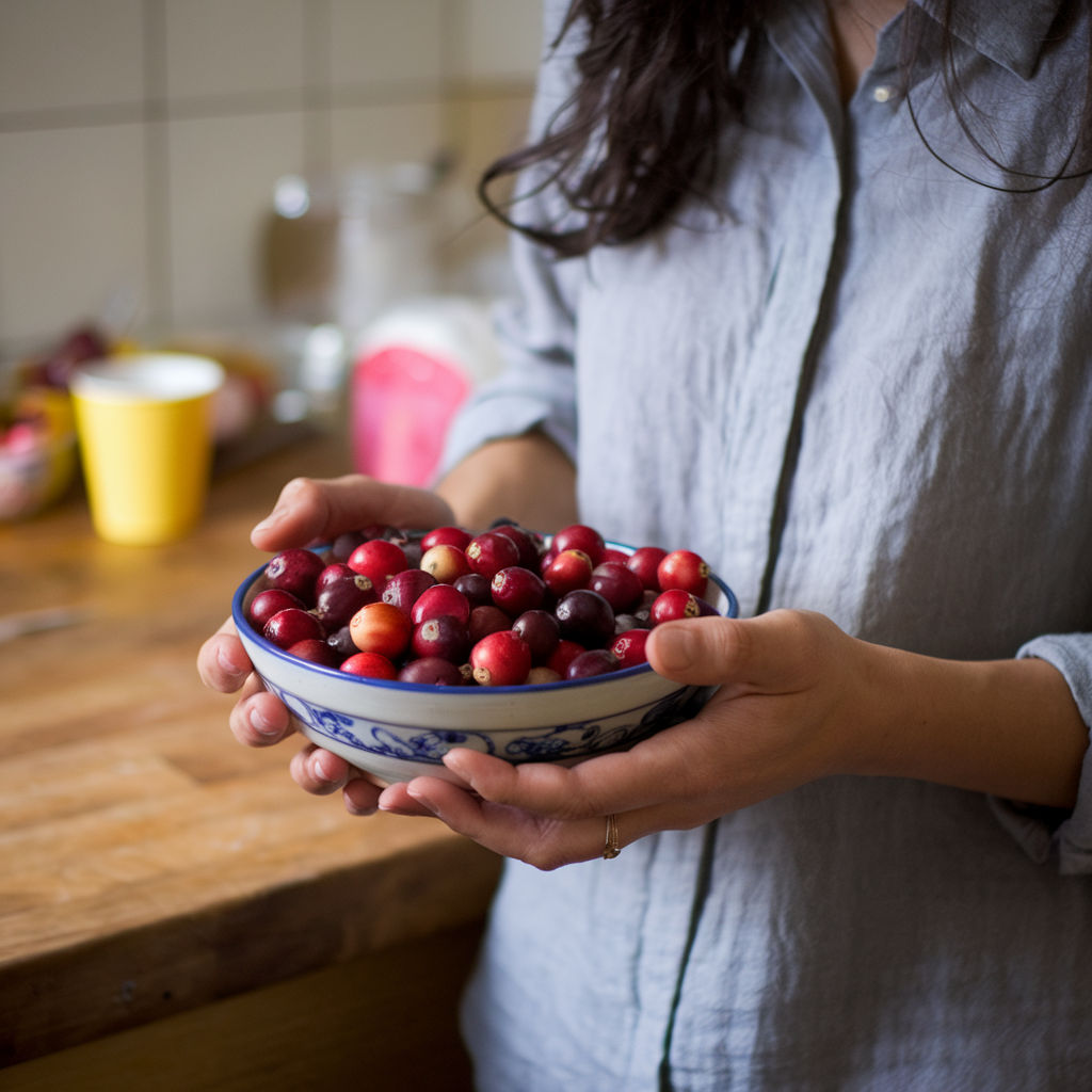 Cranberry Delight: A Fresh Forum Avatar by QuantumCurator