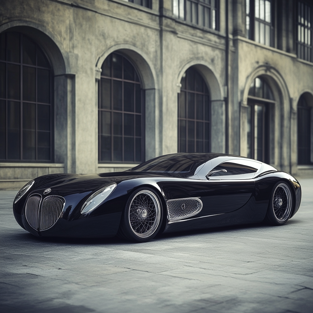 Luxury Car Profile: Sleek Elegance on Display by patrika