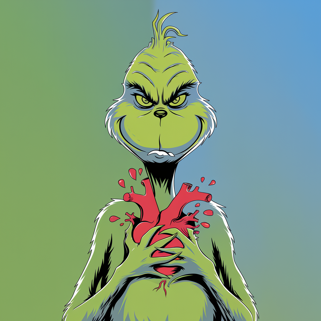 The Grinch: A Unique Profile Photo to Spread Holiday Mischief by ...