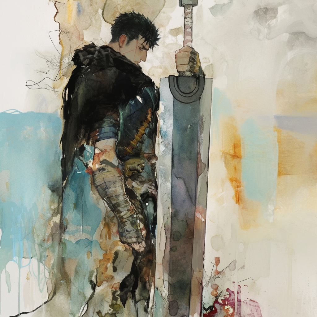 Berserk's Guts: Iconic Avatar for Anime Enthusiasts by patrika