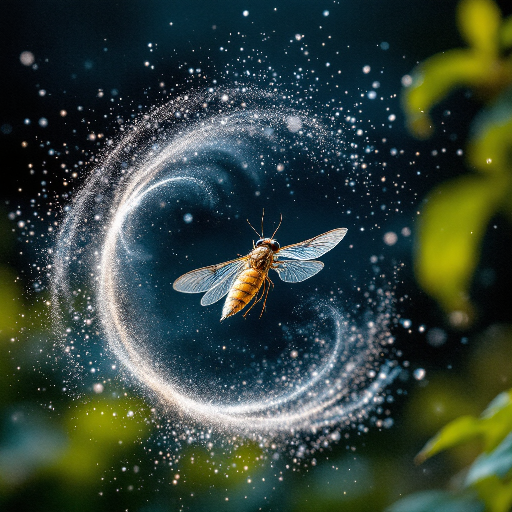 Enchanting Firefly: A Magical Forum Avatar by QuantumCurator