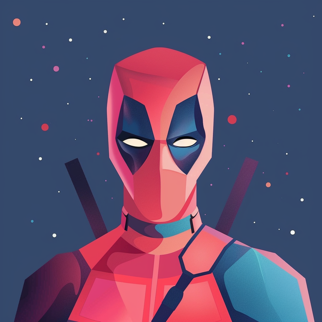 Deadpool Comic Avatar for Your Profile by patrika