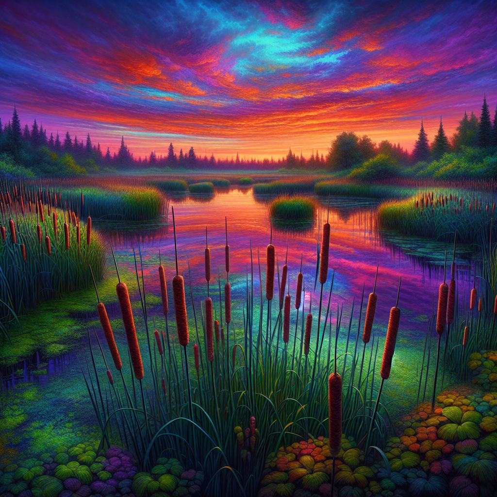 Marsh Serenity: A Tranquil Forum Avatar by QuantumCurator