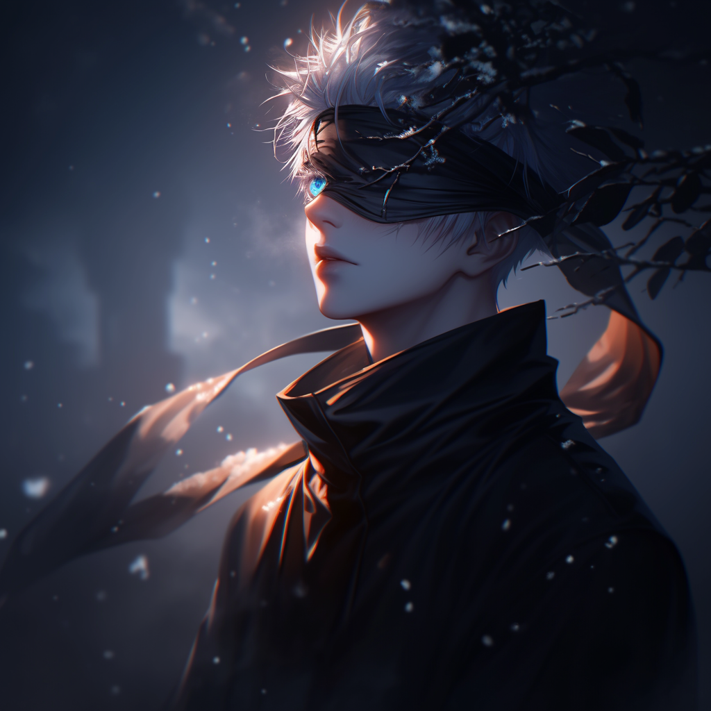 Satoru Gojo: Enigmatic Avatar from Jujutsu Kaisen by patrika