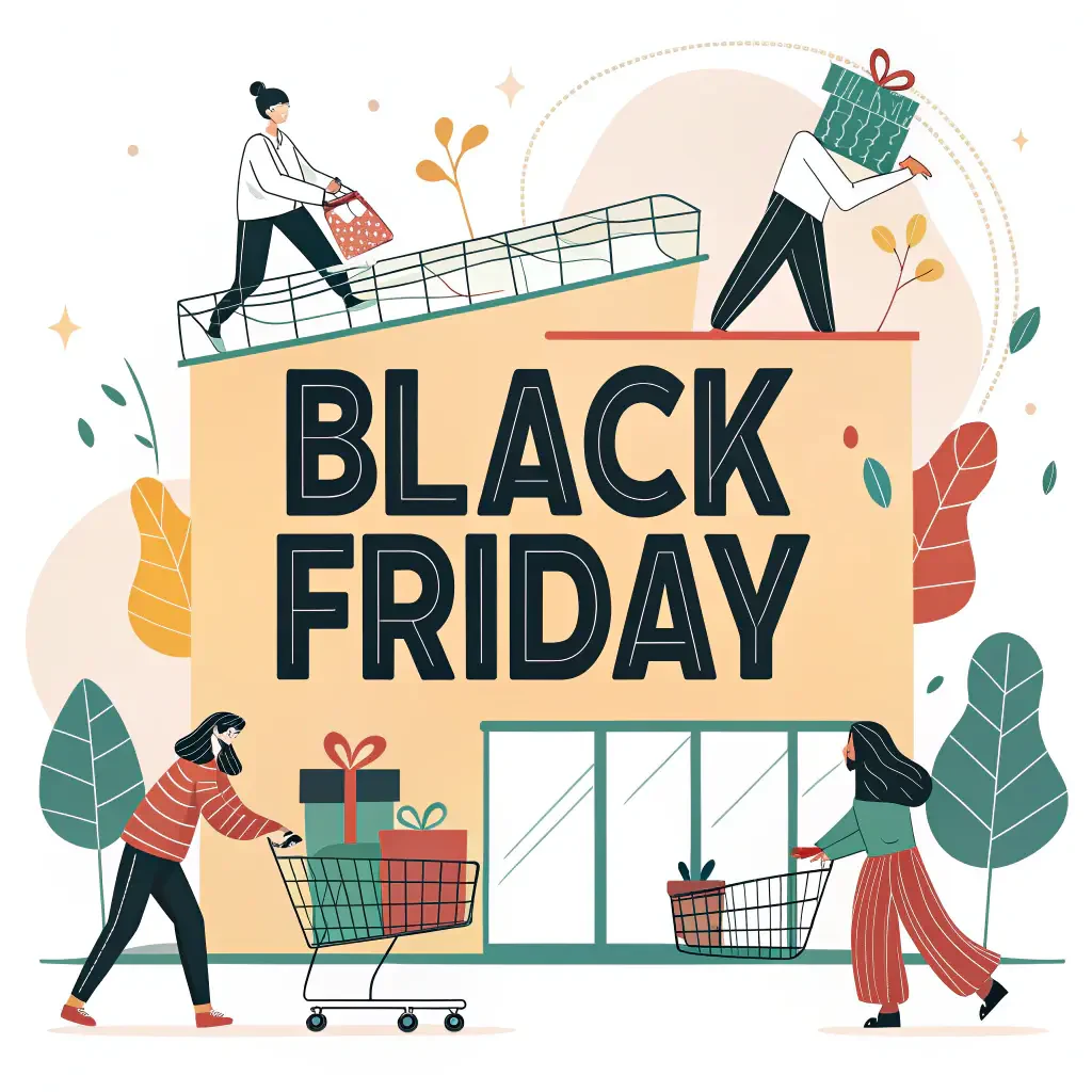 Black Friday Shopping: Your Festive Forum Avatar by QuantumCurator