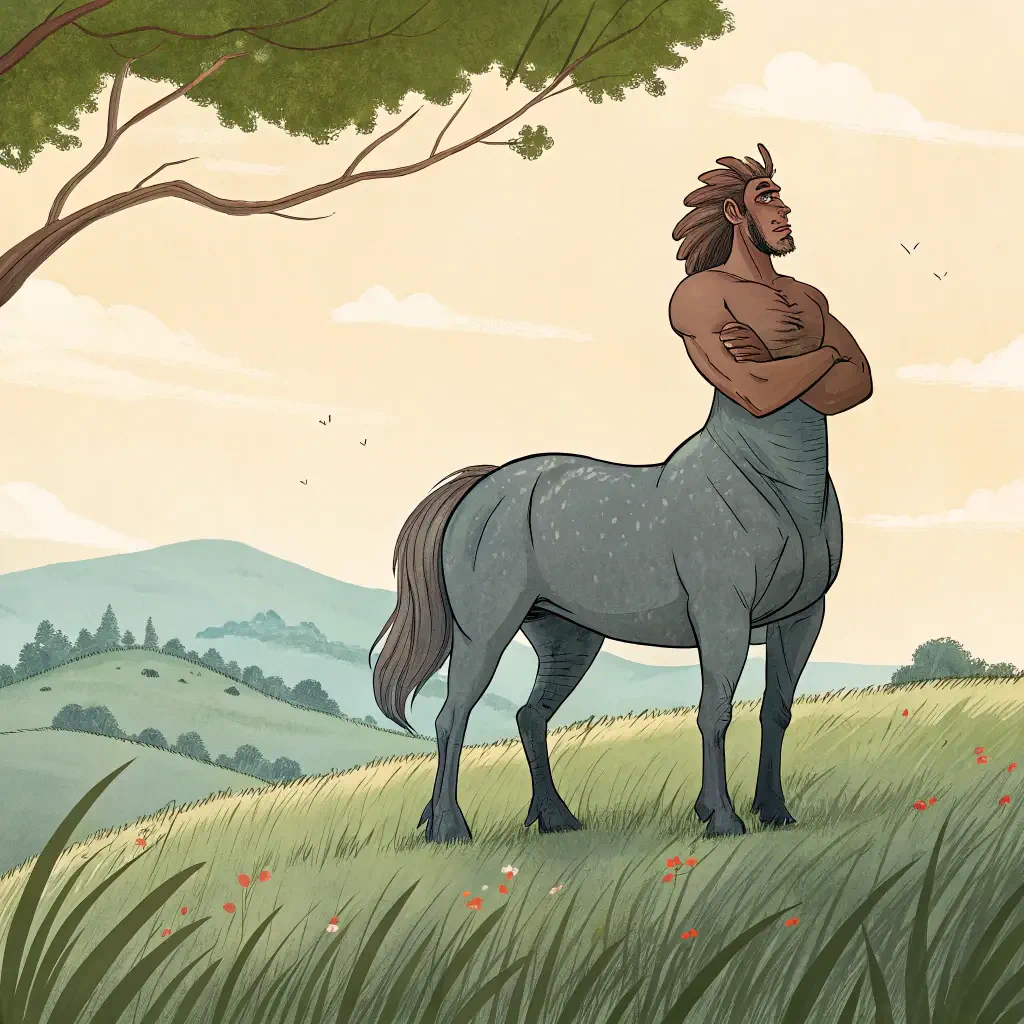 Majestic Centaur: A Bold Forum Avatar by QuantumCurator