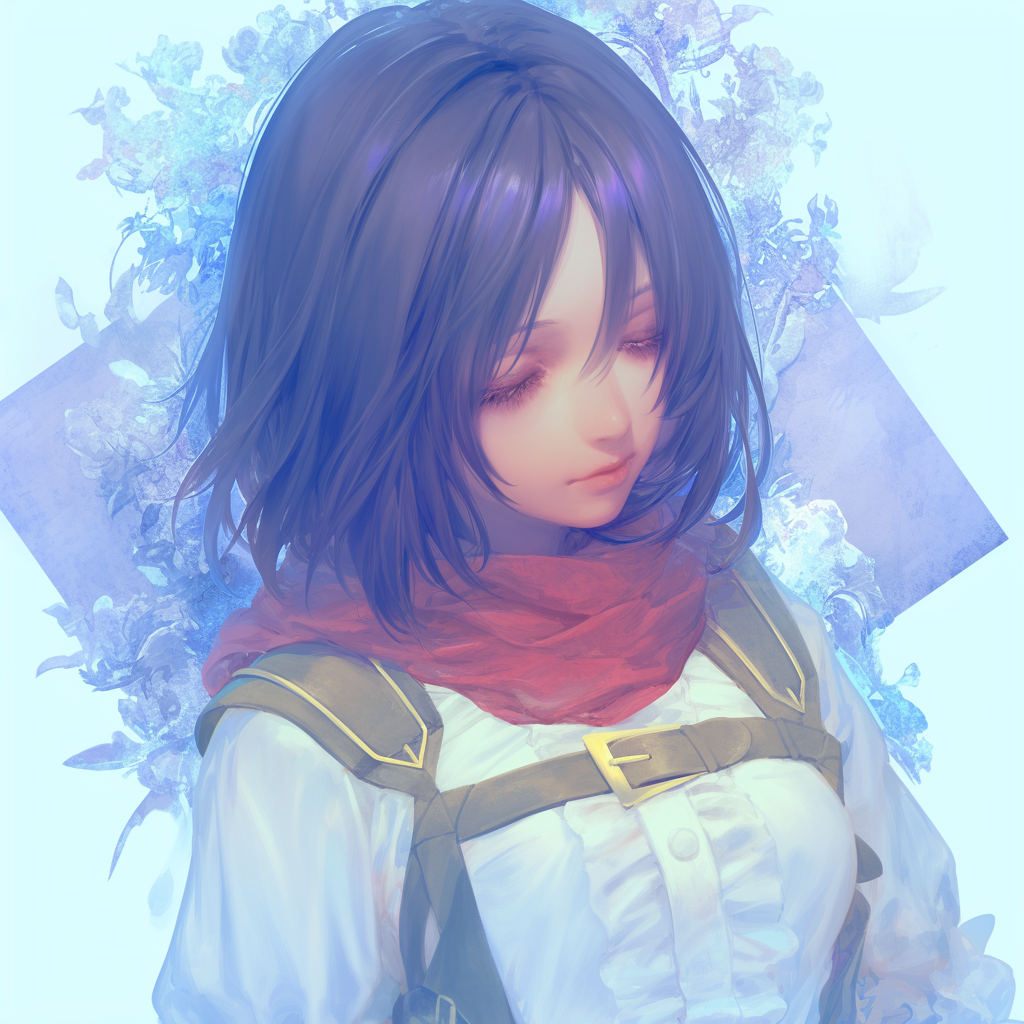 Mikasa Ackerman: A Stunning Anime Avatar for Your Profile by patrika