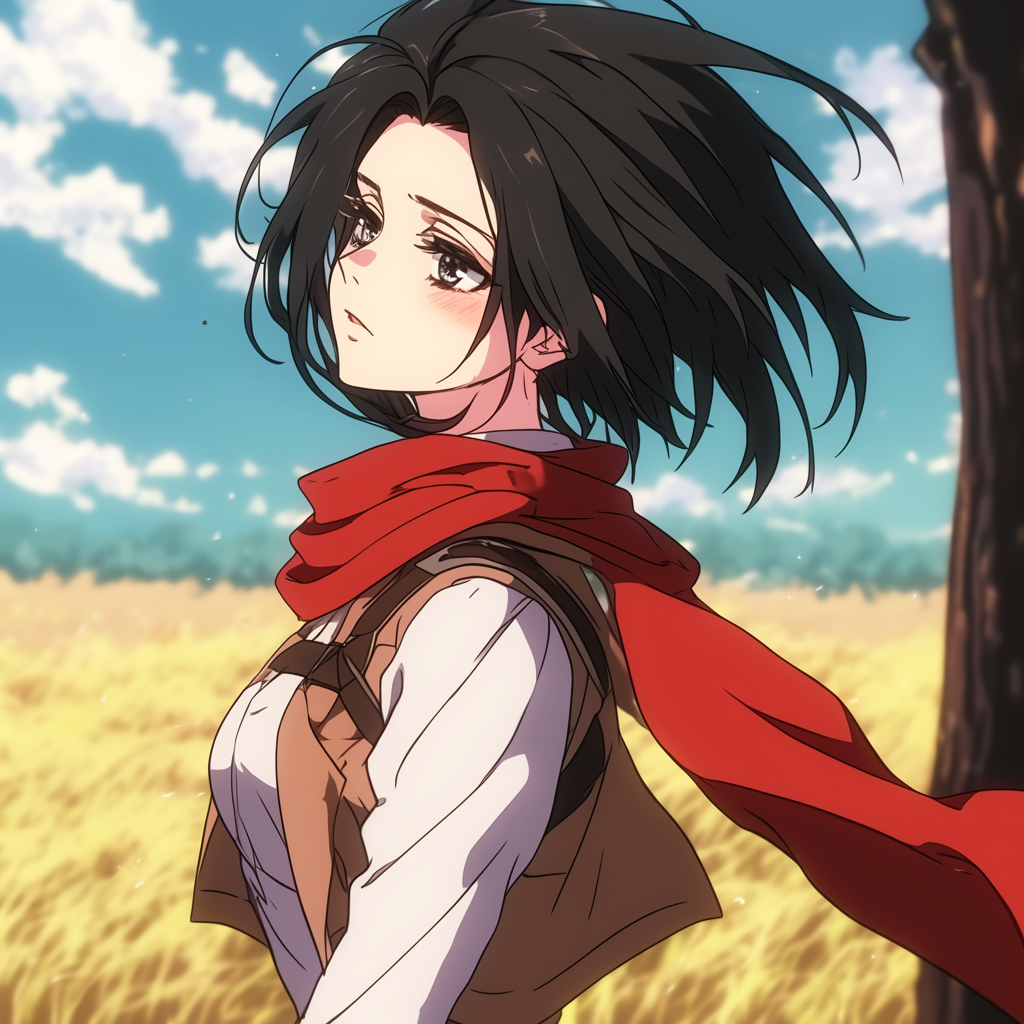 Mikasa Ackerman Avatar: A Bold Presence from Attack on Titan by patrika