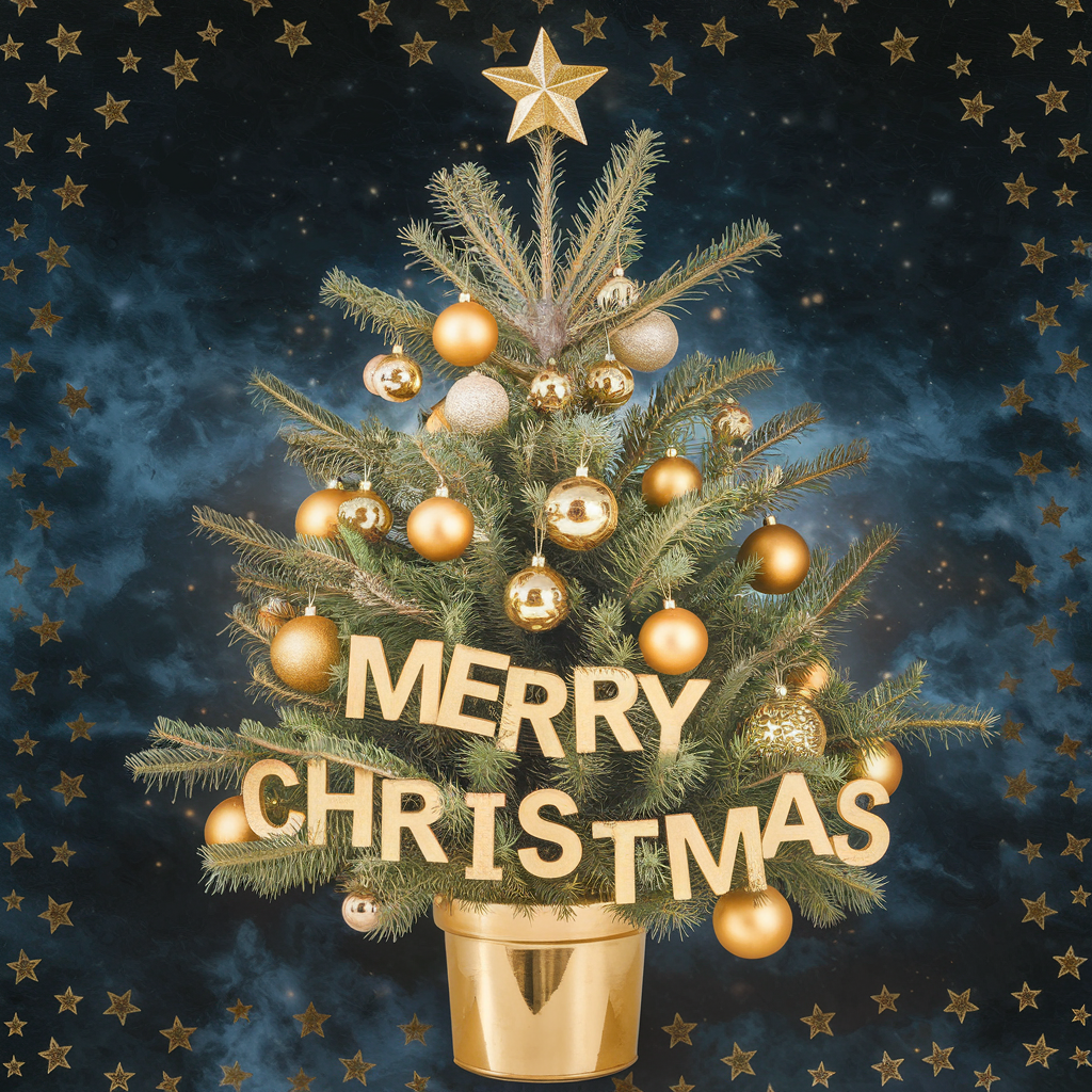 Festive Forum Avatar: Merry Christmas Greetings by QuantumCurator